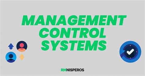 Management Control Systems Executing Strategy And Management Rm Nisperos