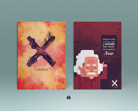 X In Physics Cover Design On Behance