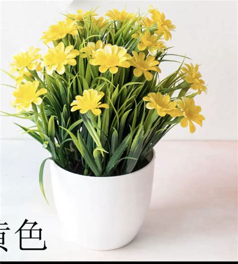 Купить Искусственные цветы в горшке для декора и интерьера по выгодной