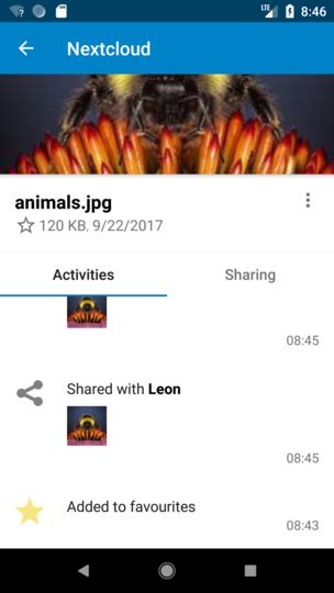 Nextcloud Android App Update With Improved User Interface And Sharing