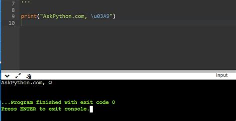 How To Print Non Ascii Characters In Python Askpython