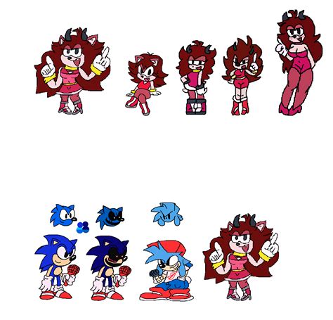 I Made Combined All Encore Gf Designs At Once In V By Abbysek On Deviantart