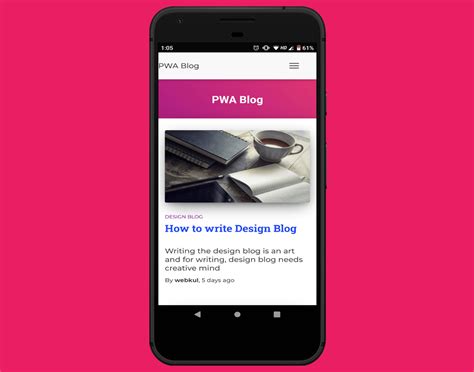 Wordpress Simple Pwa Lite Progressive Web App Webkul