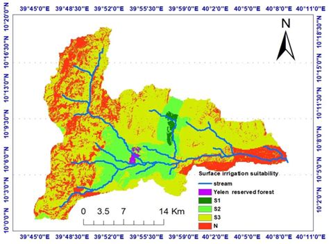 Surface Irrigation Suitability Download Scientific Diagram