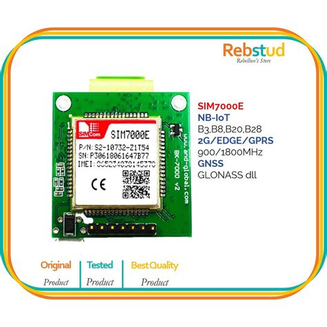 Jual Sim7000e Nb Iot Gsm Gprs 2g Edge Lte Gnss Gps Module Iot