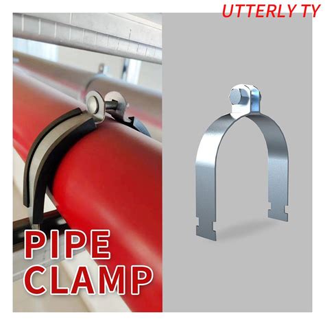 Building Constructon Use Rigid Rubber Inner Sleeve Seismic Bracing Pipe Clamp Fittings And