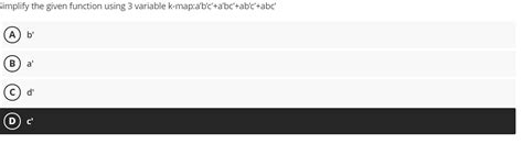 Solved Simplify The Given Function Using 3