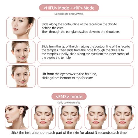 Мини Hifu машина Ултразвук Rf Ems Устройство за красота на лицето Масажор за лице Повдигане на