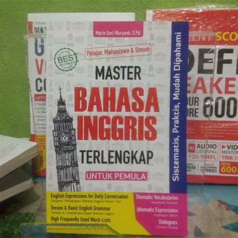 Promo Buku Master Bahasa Inggris Terlengkap Untuk Pemula Diskon 23 Di Seller Pinglan Store