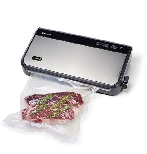 Foodsaver 진공밀봉기 실버 보너스 휴대용 진공밀봉기 및 스타터 키트 포함 Fm2435 티몬