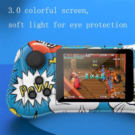 핸드 헬드 게임 콘솔 아케이드 향수 복고풍 휴대용 단일 국민 조수