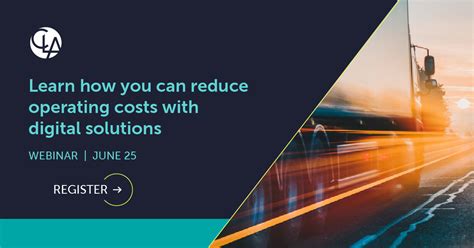 Help Reduce Operating Costs With Digital Solutions Cla