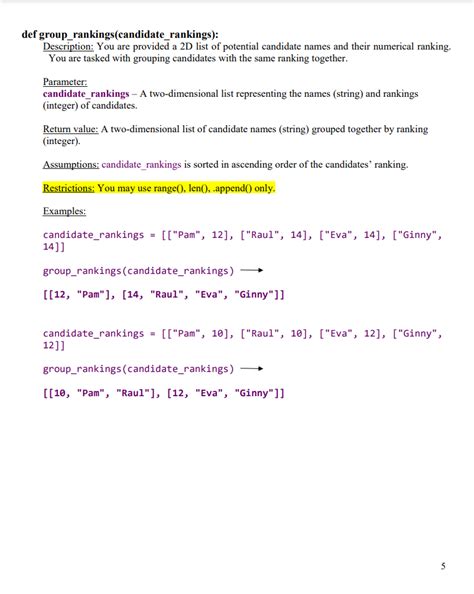 Solved Programming Language Python The Purpose Of This