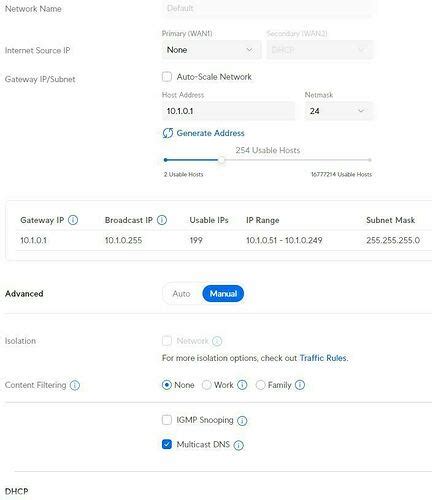 No Dhcp Or Internet Traffic On Unifi Wireless Lan Dhcp Is Fine Networking Spiceworks Community