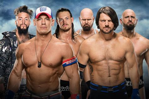 Wwe Battleground 2016 Enzo Amore Big Cass And John Cena Vs The Club