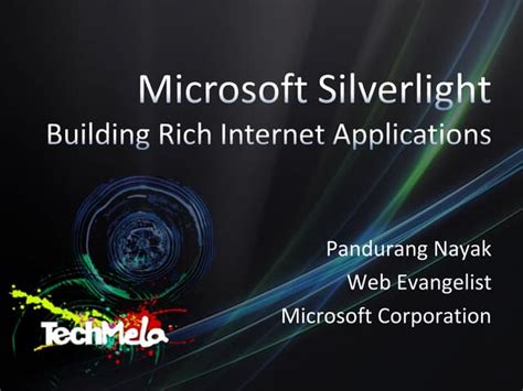 Silverlight Introduction Ppt Browsers Computer Software And