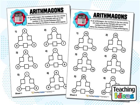 Arithmagons Teaching Ideas