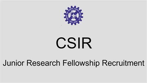 CSIR UGC NET For Jr Research Fellowship Lecturership Apply Online