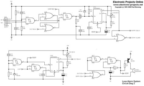 Electronic Projects Online Loop Alarm