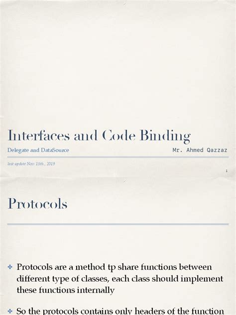 Swift12019 Delegate And Datasource Pdf Class Computer Programming