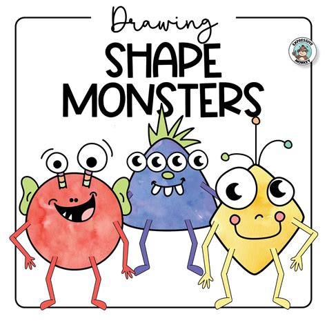 Shape Monsters Drawing Game