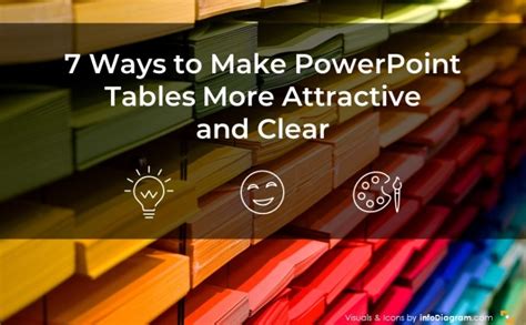 7 Ways To Make Powerpoint Tables More Attractive And Clear In 2024