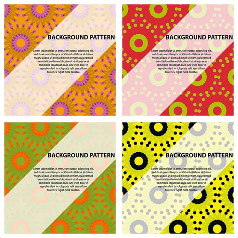 추상적 인 기하학적 패턴 및 벡터의 집합 Ai Eps Uidownload