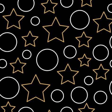 별이 있는 패턴 프리미엄 벡터