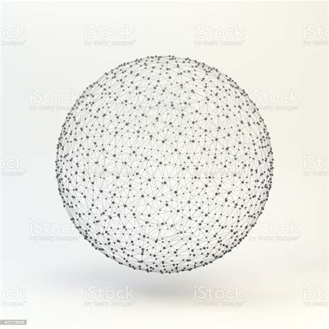 3 차원 구체입니다 글로벌 디지털 연결입니다 기술 개념입니다 벡터 일러스트입니다 0명에 대한 스톡 벡터 아트 및 기타 이미지 0명 3차원 형태 개념 기호 Istock