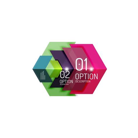 Premium Vector Geometric Abstract Background Colorful Elements