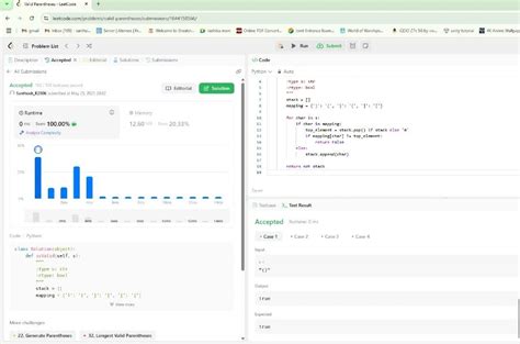 Day 5 Of Leetcode 100 Days Challenge Todays Challenge Was Valid K Santhosh