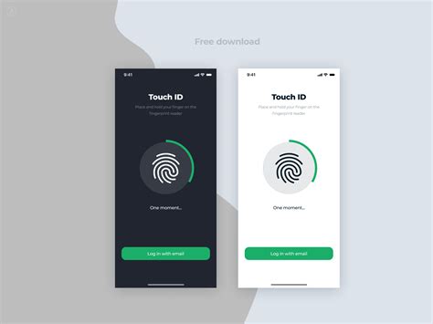 Touch Id Ios By Aleksandr Malyavka