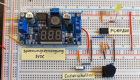 Impulsschalter Mit Pic10f200