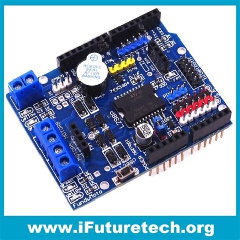 L P MOTOR SHIELD BOARD FOR ARDUINO IFuture Technology