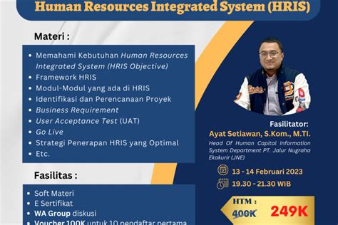 Human Resource Integrated System Kelas Hr