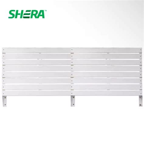 Shera เฌอร่า ระแนงบังตาสำเร็จรูป Diy ไฟเบอร์ซีเมนต์ 5 5x200x82ซม ระแนงบังตาสำเร็จรูป Diy สีขาว
