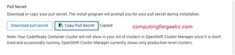 Setup Local Openshift 419 Cluster With Codeready Containers