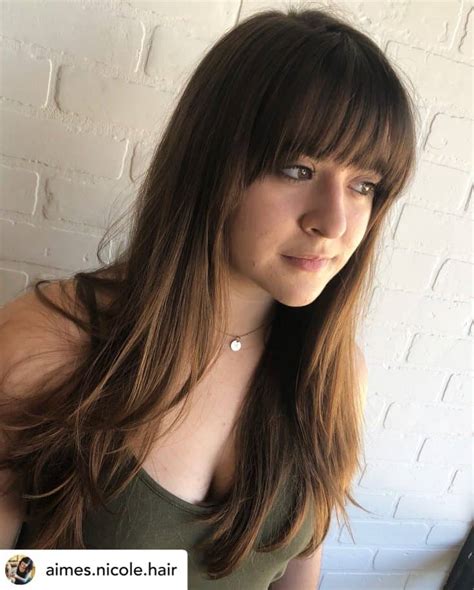 Different Types Of Bangs That Are Trending In