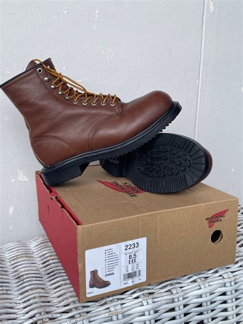 Red Wing 2233 Mens Fashion Footwear Boots On Carousell