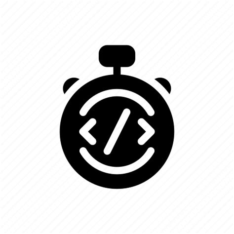 Coding Improve Optimization Programming Stopwatch Icon Download