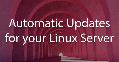 Streamline Your Linux Experience With Automatic Updates