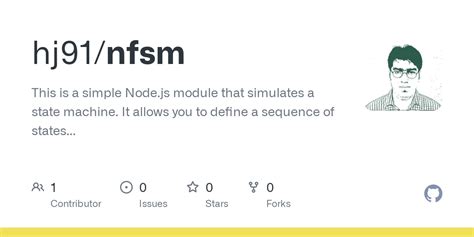 github hj91 nfsm this is a simple node js module that simulates a