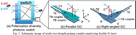 High Efficiency Double Layer Grating Couplers Supporting Polarization Diversity For Photonic