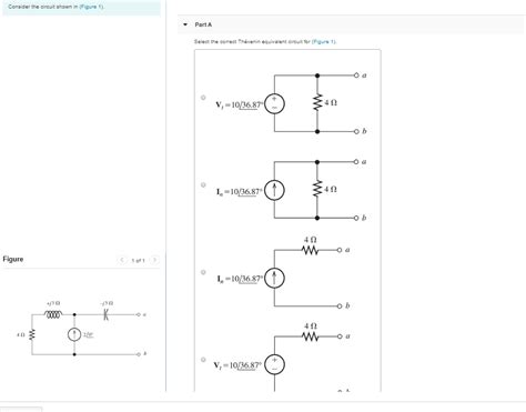 solved consider the circuit shown in figure 1 part a