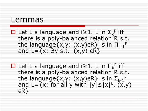 Ppt Polynomial Time Hierarchy Powerpoint Presentation Free Download