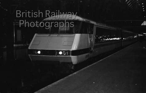 35mm Negative British Railway Electric Loco Class 91 Hst 91009 Kings