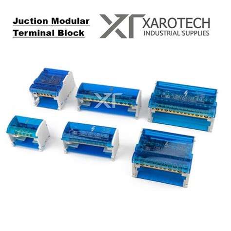 Junction Distribution Box Terminal Block Screw Universal Electrical Connector Din Rail Terminal