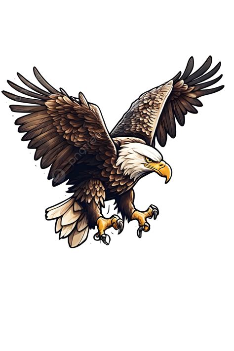 Cute Fly Eagle Sticker Cute Clipart Eagle Clipart Sticker Clipart