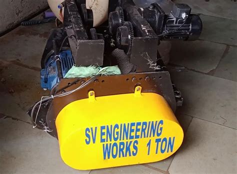 Trolley Heavy Monorail Hoist Loading Unloading For Industrial At ₹ 65000 In Vasai Virar