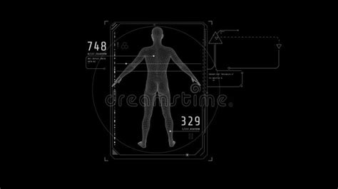 HUD Element Animation Of A Text Block Decoding Stock Video Video Of Development Block